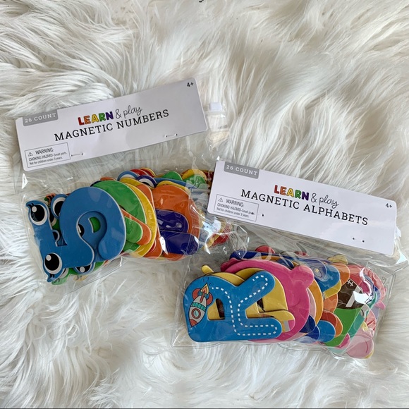 Target | Toys | Bullseye Magnetic Alphabets And Numbers | Poshmark